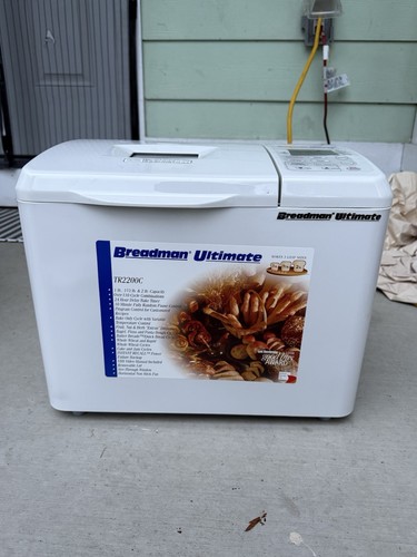 Breadman Ultimate TR2200C Automatic Bread Making Machine - WORKS | eBay