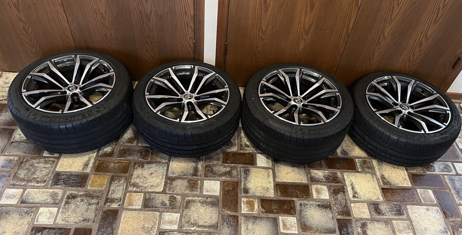 2021 TOYOTA SUPRA OEM 2020 A90 FACTORY 18” WHEELS RIMS MICHELIN TIRES ...
