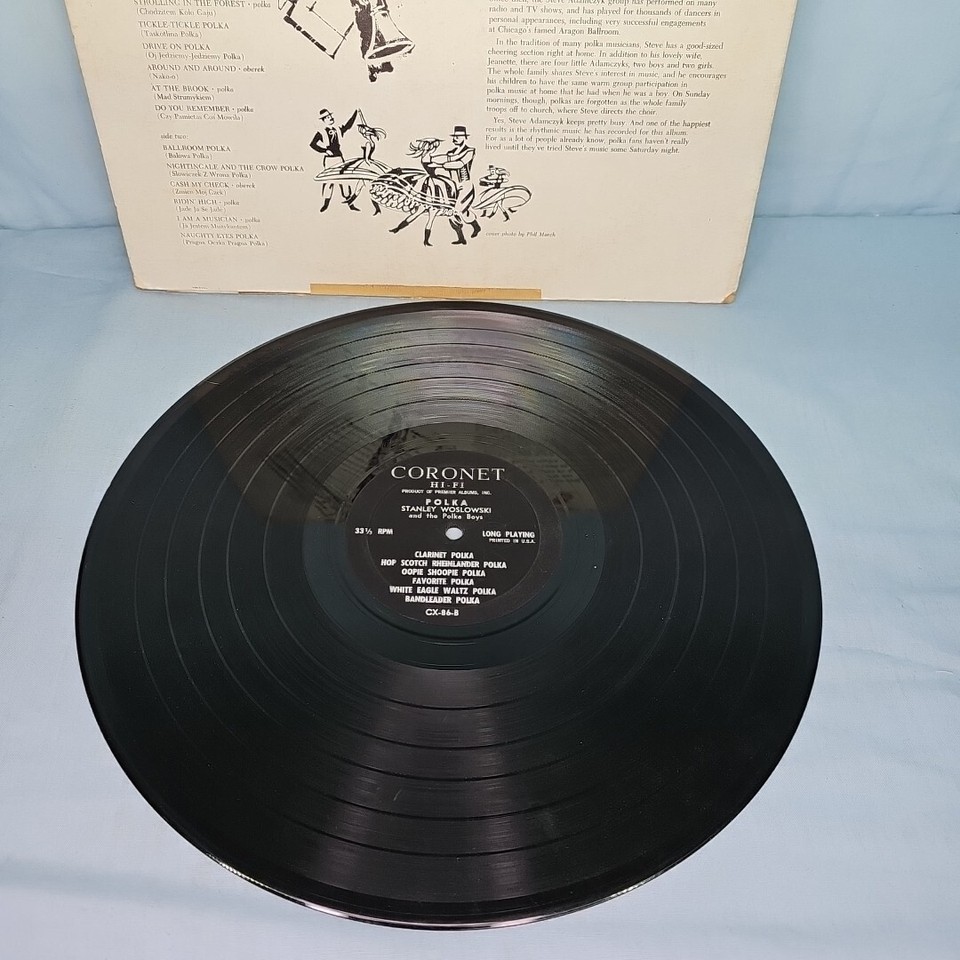 Polka Steve Adamczyk And His Polka Band 1957 LP Capitol Record | eBay