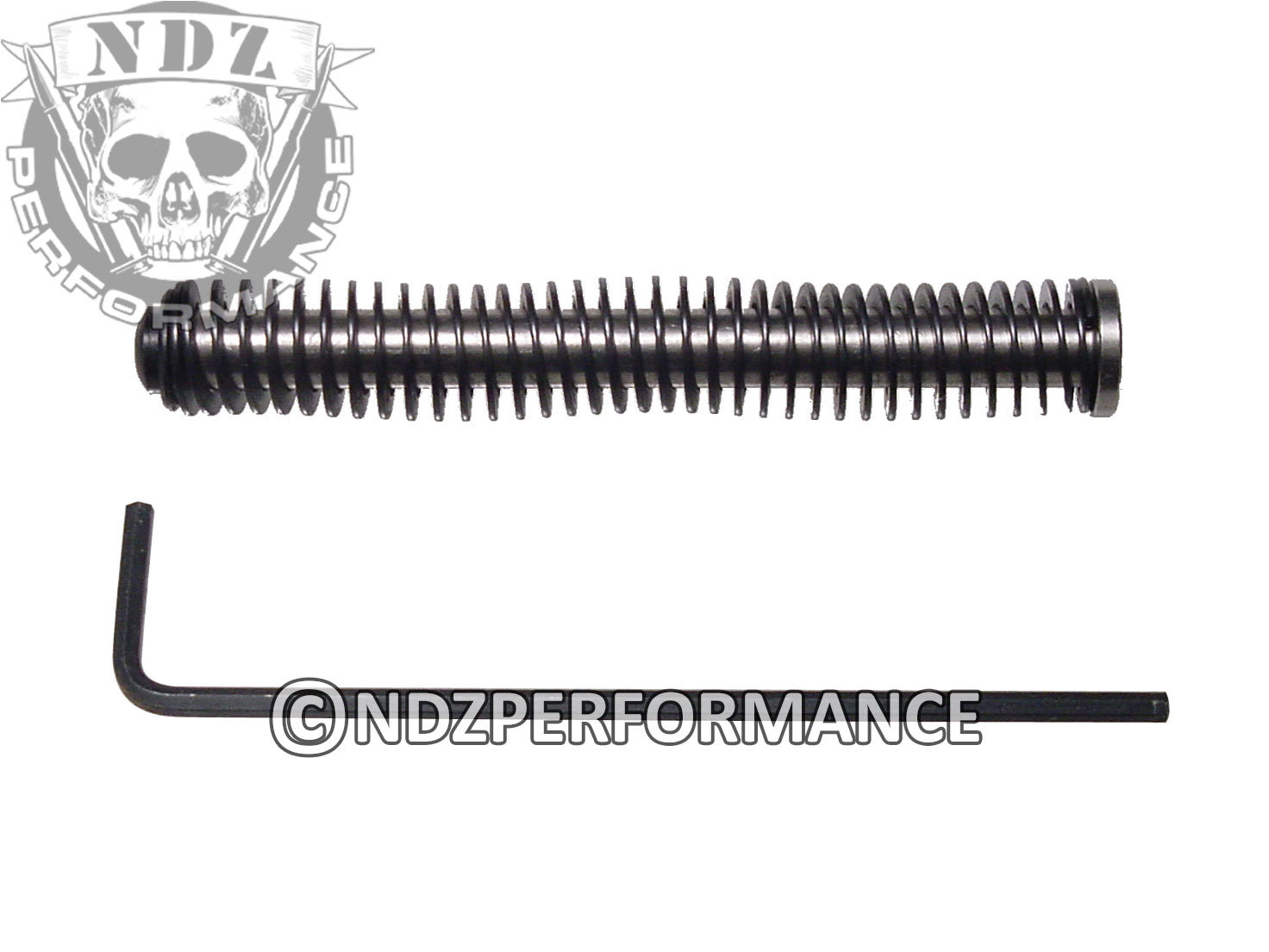 Stainless Steel Recoil Guide Rod NDZ for Glock Gen 1-3 19 23 32 20Lb ...