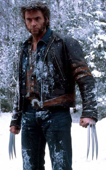 XMEN 1 Wolverine Brown Biker Leather Jacket All Sizes Halloween Logan ...