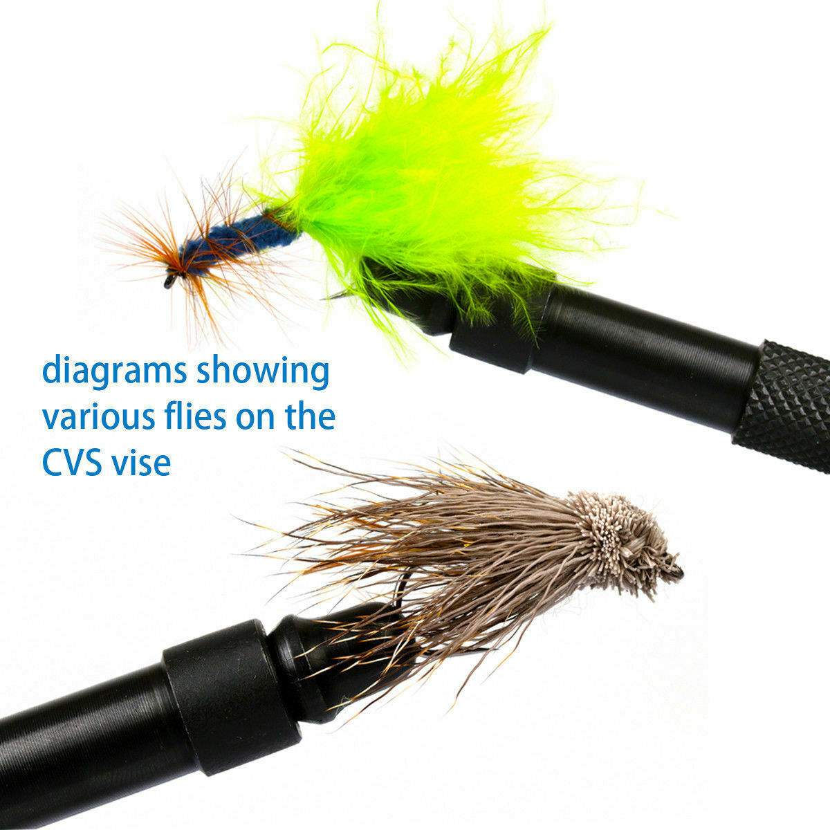 Maxcatch Rotary Fly Tying Vise Travel Alloy Fishing Tool Fly Fishing ...