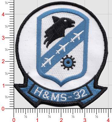Officially Licensed USMC H&MS 32 patch | eBay