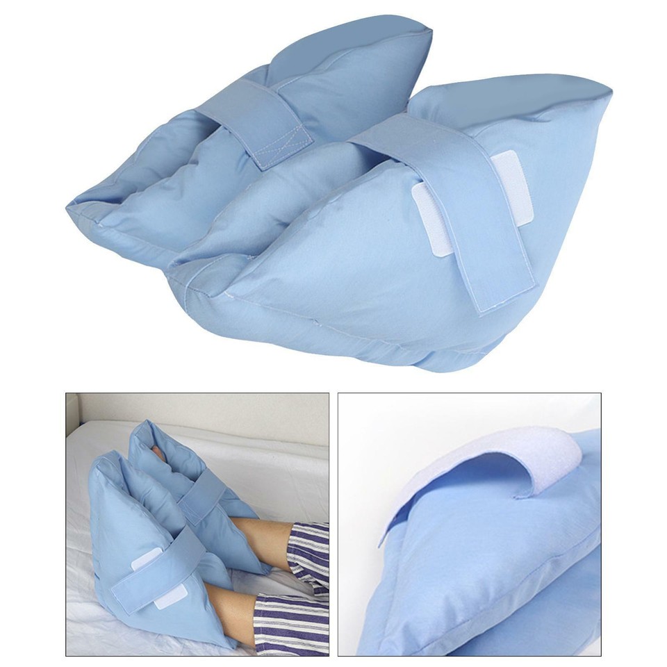 1 Pair Heel Protector Cushion Relieve Pressure Double Filled Standard ...