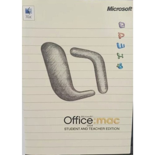 MICROSOFT OFFICE: MAC 2004 STUDENT AND TEACHER EDITION | eBay