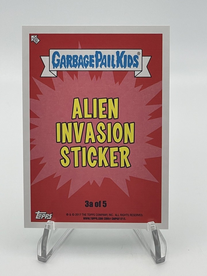 2017 Garbage Pail Kids Adam-Geddon Alien Invasion Green 3a ALIEN IAN | eBay