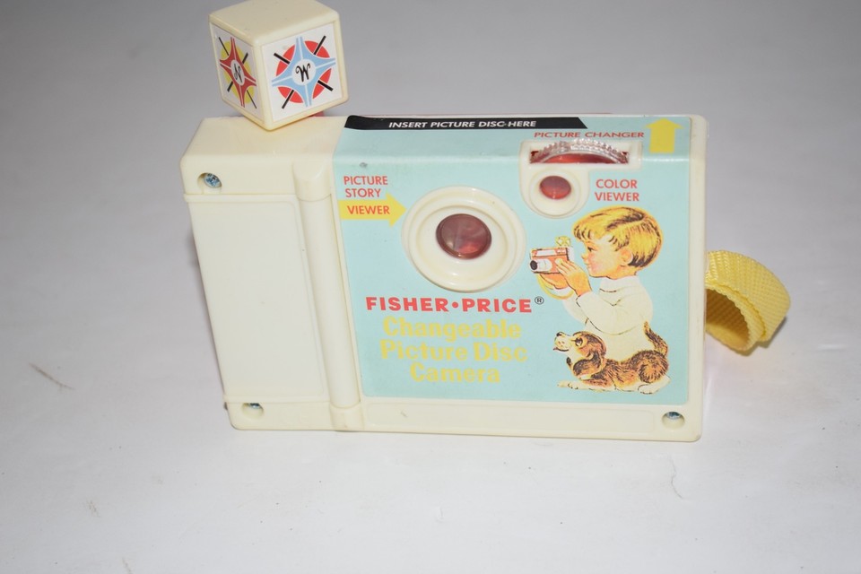 Fisher Price Picture Disc Movie Camera Toy- Vintage 1968 (RUZ40) | eBay