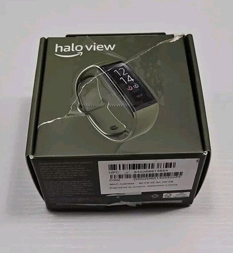 Amazon Halo View Fitness Tracker w Color Display Sage Green Small ...