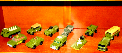 Matchbox Superfast Military Models Lot of 11 | eBay
