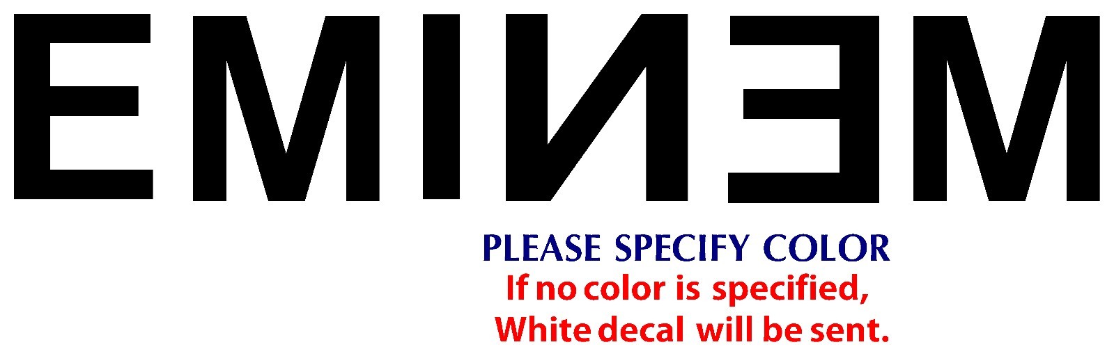 EMINEM Metal Music Rock Band Funny JDM Vinyl Sticker Decal Car Window ...