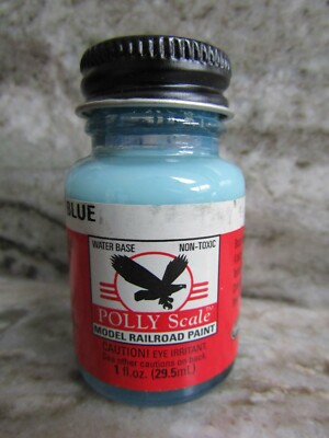 FLOQUIL POLLY SCALE RAILROAD MODEL PAINT 1oz 1 oz - GN BIG SKY BLUE | eBay