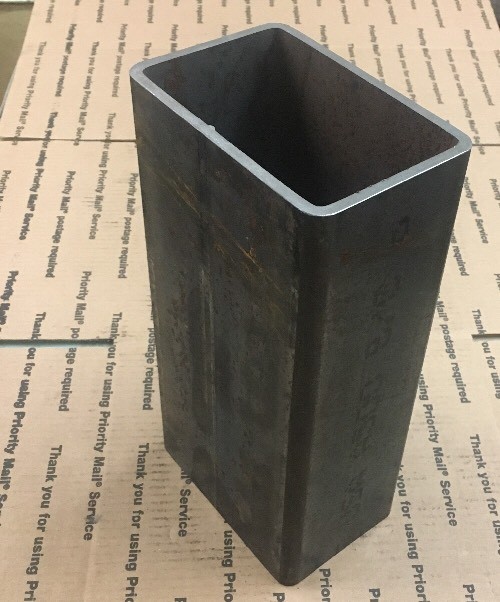 4 X 6 Steel Square Rectangular Tubing 1/4" Wall Bracing Support 24 ...