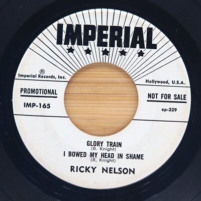 RICKY NELSON - RICKY NELSON SINGS SPIRITUALS - GOSPEL EP 45 IMPERIAL ...