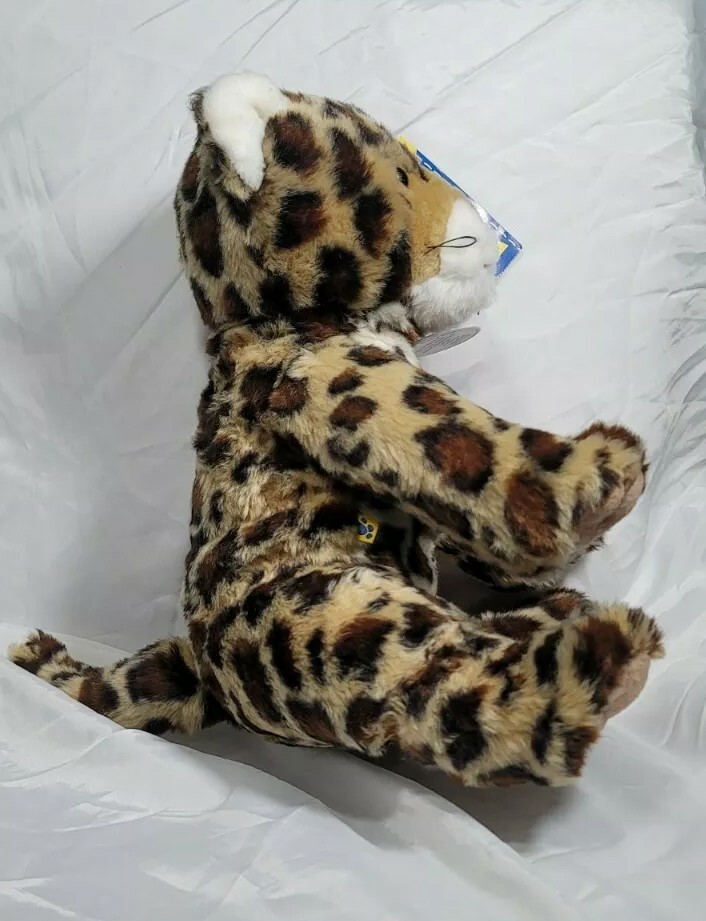 Build a Bear Zoo Amur Leopard Hard To Find Has Zoo Plush Tush Tag | eBay