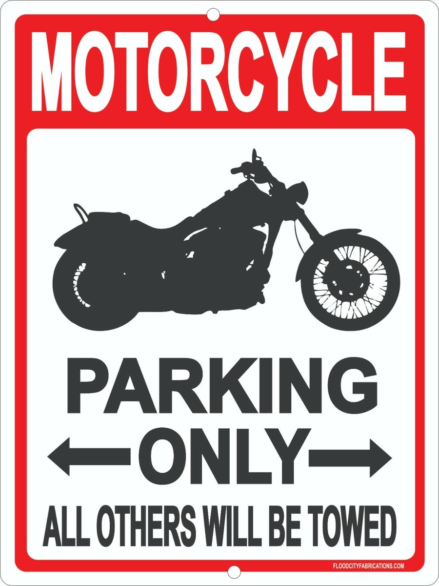 Motorcycle Parking Signs