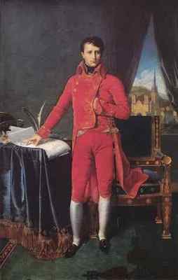Metal Sign Ingres Bonaparte As First Consul A4 12x8 Aluminium | eBay UK