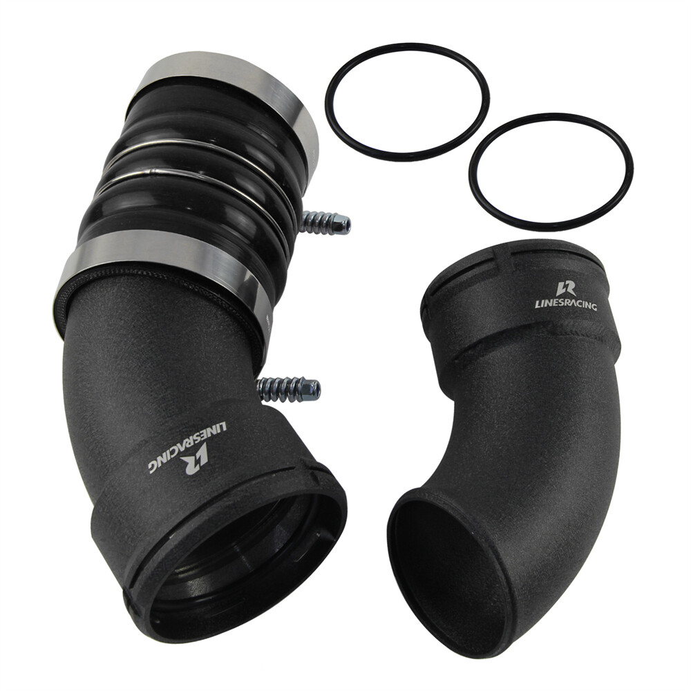 For 2006-2010 GM LBZ LMM Duramax 6.6L V8 Diesel 3.5" Cold Side ...