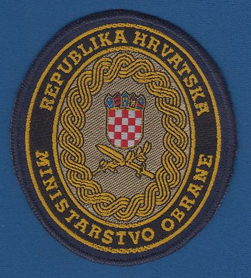 Croatian Army, CROATIAN MINISTRY of DEFENSE, MINISTRY OF DEFENCE, PATCH ...