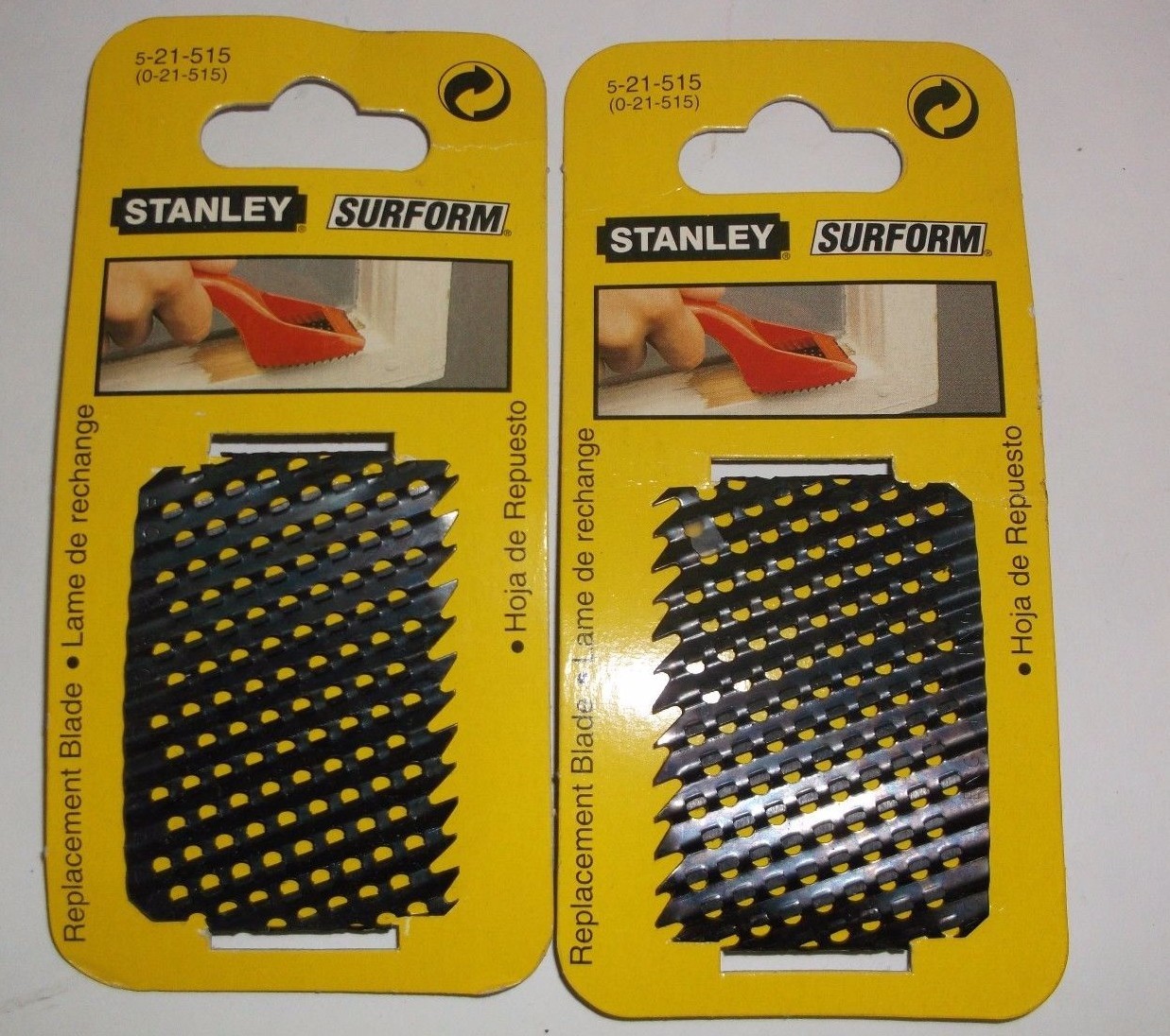 (Lot of 2) New Stanley Replacement Blade Surform 21-515 Regular Cut ...