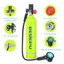0.5L Mini Oxygen Cylinder Scuba Diving Tank Portable Underwater Air ...