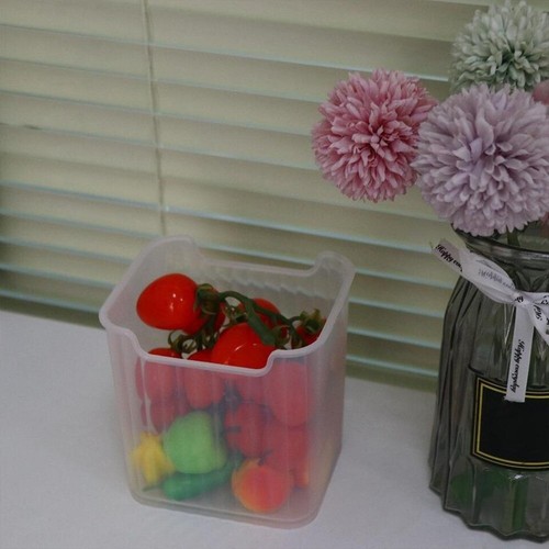 Transparent Side Door Storage Box Kitchen Organize Refrigerator Storage ...