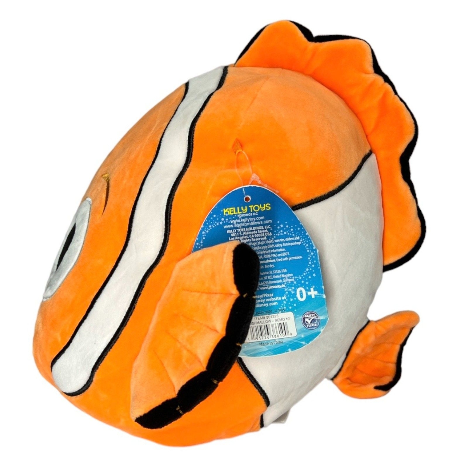 Squishmallows Nemo 10 inch Plush Toy - 801325 for sale online | eBay