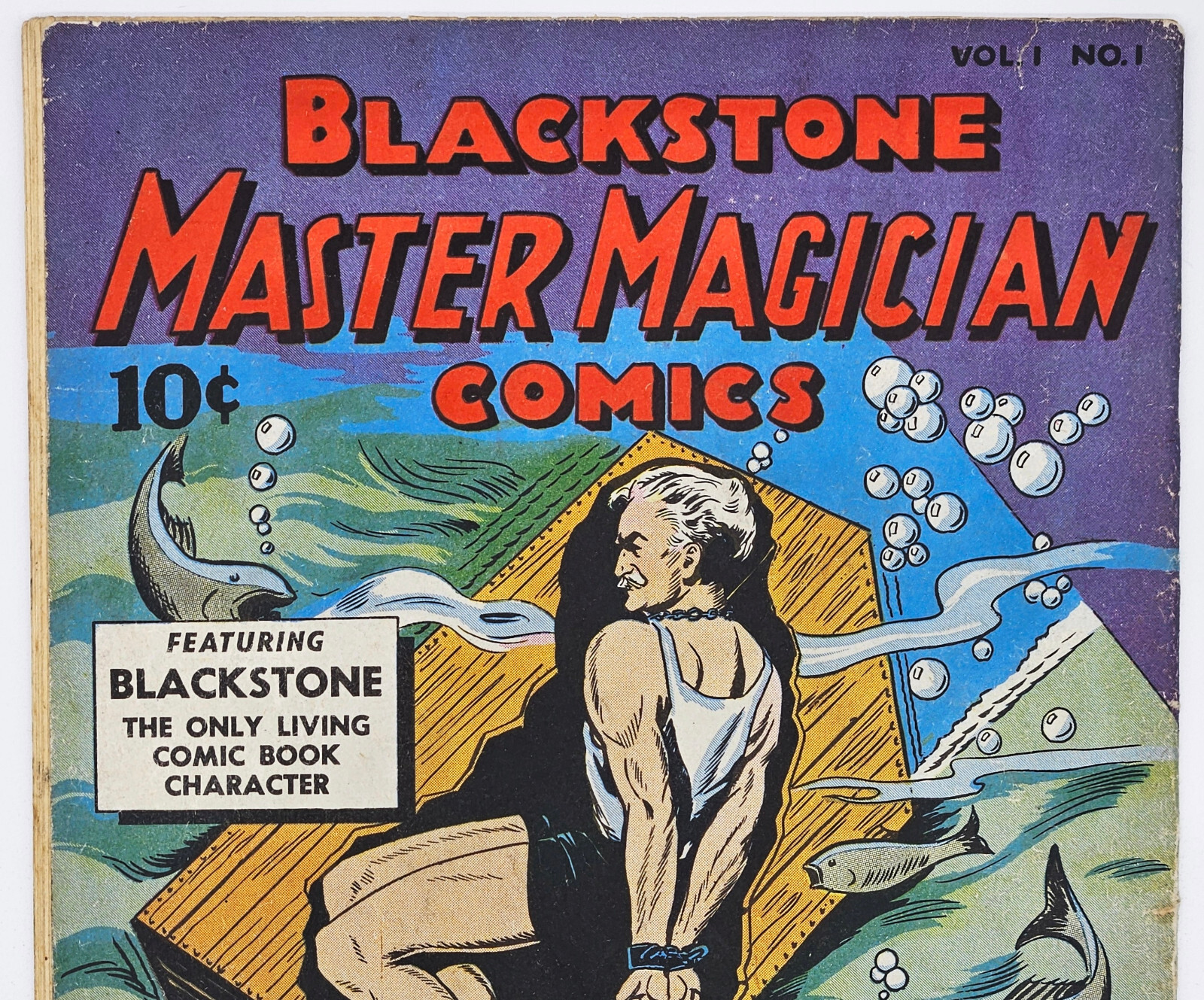 Blackstone Master Magician Comics #1 1946 "Only Living Comic Book ...