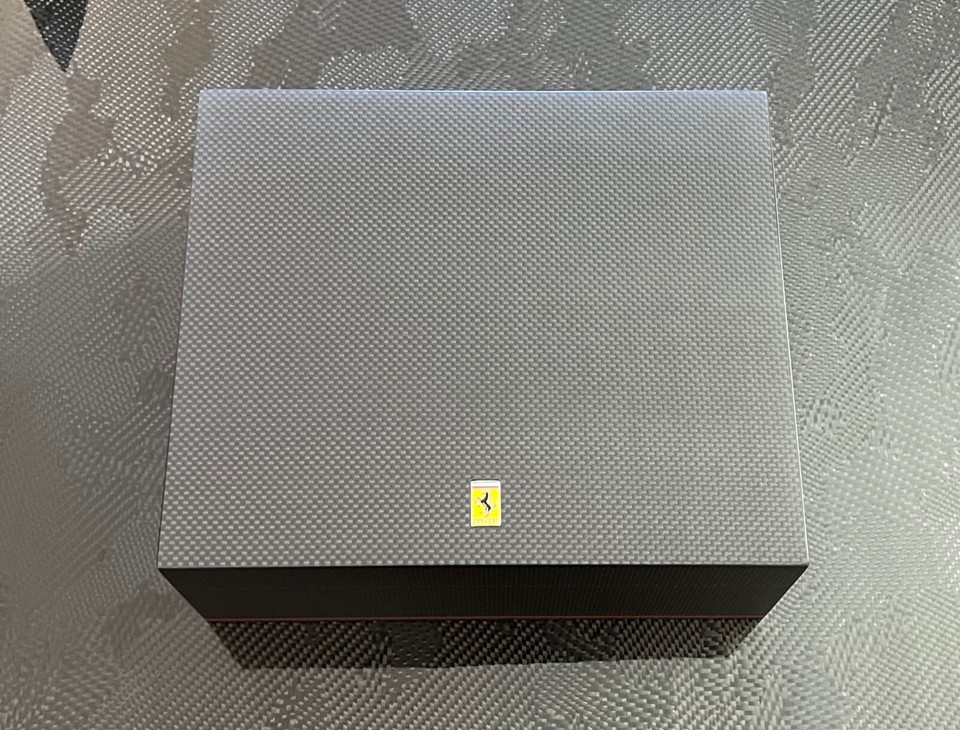 Genuine Ferrari F8 Tributo Humidor Owner Collector Storage Box ...