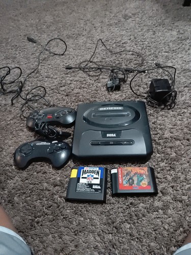 ORIGINAL Sega Genesis Console Model 2 MK-1631 System w/ Eternal ...
