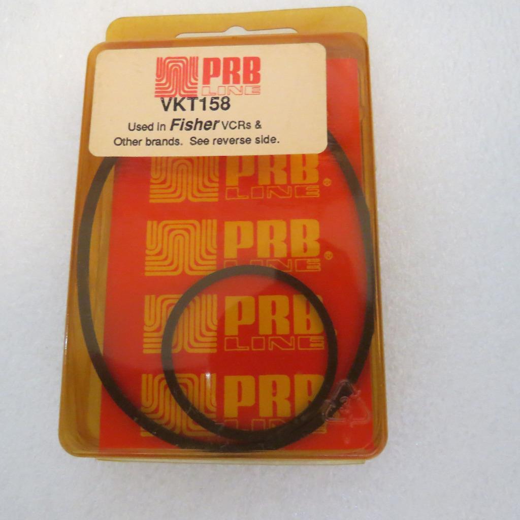 PRB VKT158 VHS VCR Belt repair Kit Fits some Fisher / Sears VCR's 2 ...