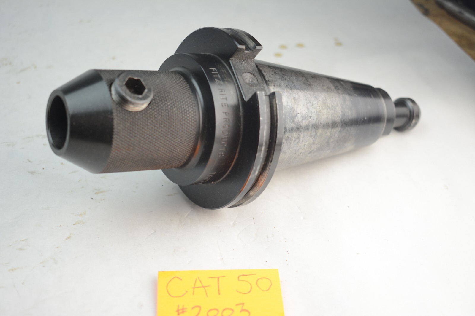 fitz-rite CAT50 1" end mill tool holder 4" projection CAT 50 arbor | eBay