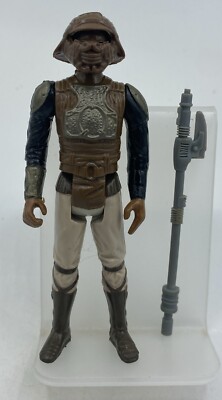 1982 Star Wars Lando Calrissian Skiff Guard w/ Helmet Kenner Vintage HK ...