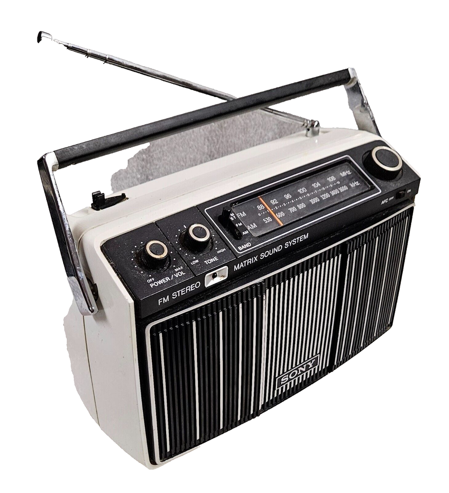 Vintage Sony Matrix Sound System MR-9100W FM Stereo/AM Radio *READ* | eBay