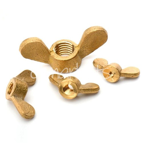 Solid Brass Wing Nut wingnut M4 M5 M6 M8 M10 M12 butterfly thumb copper ...