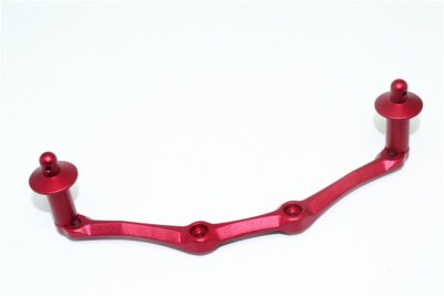 GPM Red Aluminum Body Mount Posts Traxxas Slash 4x4 Fr/Rr & Stampede ...