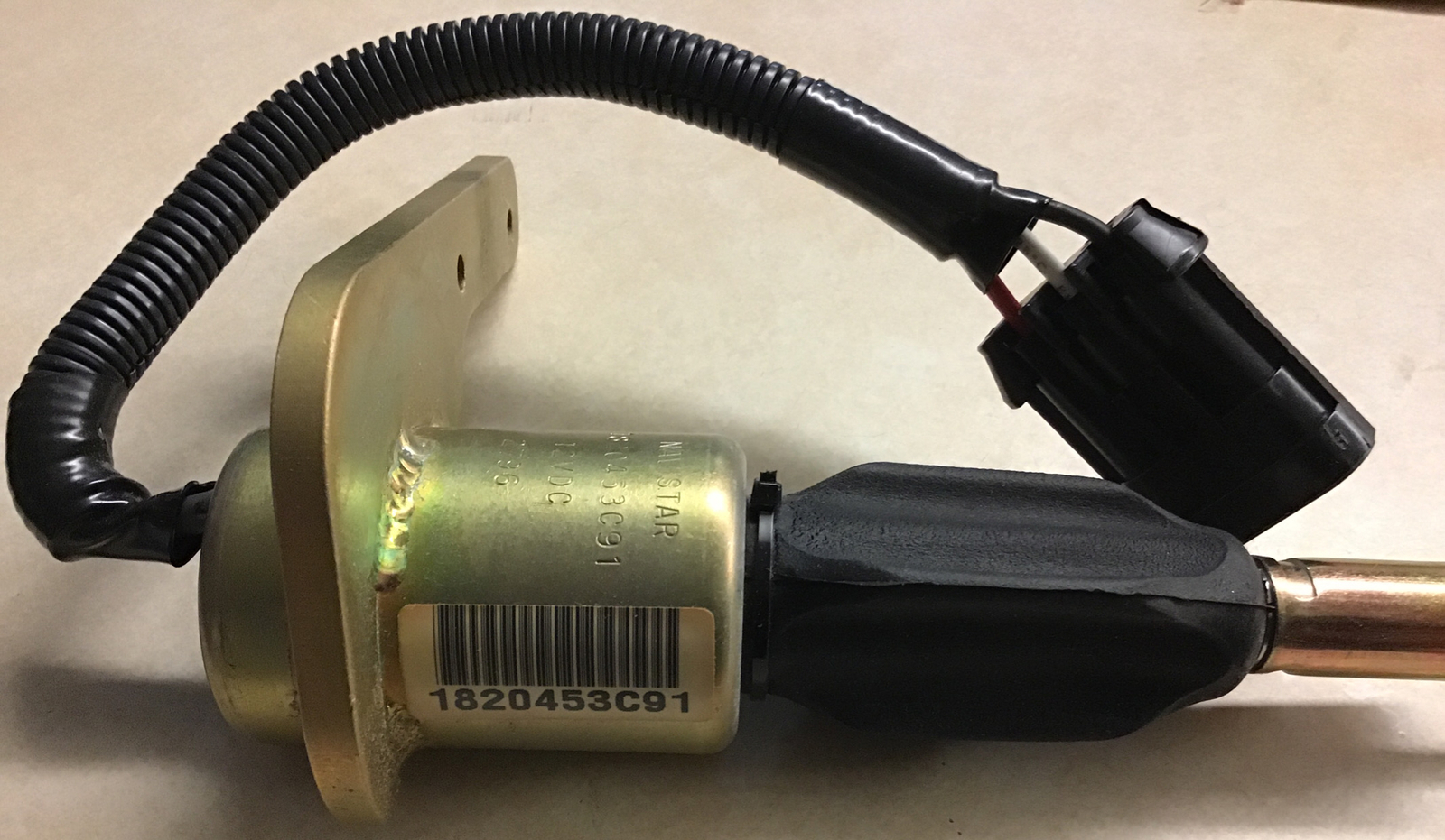 International 1820453C91 OEM Fuel Shut off Solenoid Dt466 for sale ...