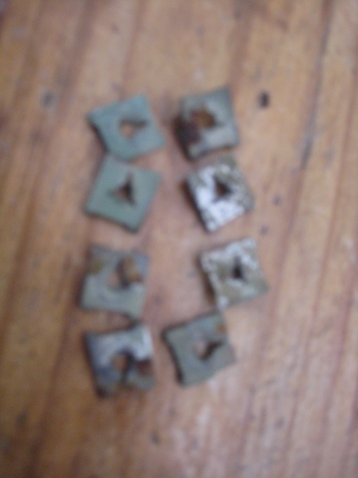 Chrysler Valiant Ute Panel Van Tail Light Screw Retaining Clips Ref ...