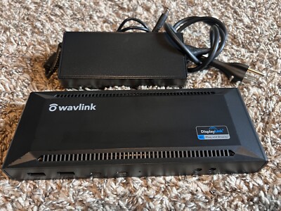 4K Wavlink WL-UG69PD2 Docking Station w/ Power Supply | eBay