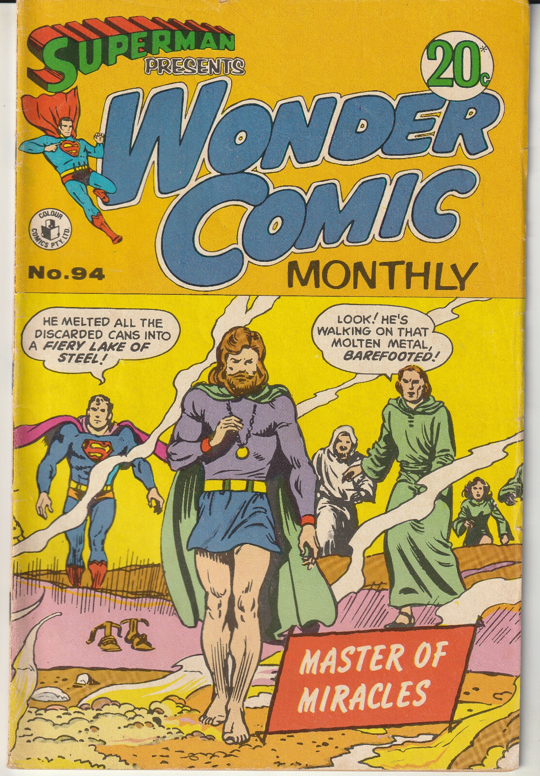 Australian: Superman Presents Wonder Comic Monthly #94 CC 1973 Green ...