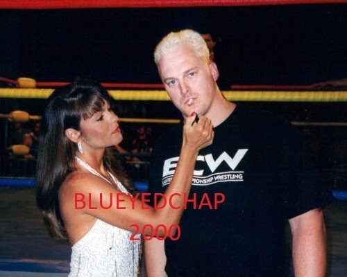 NANCY BENOIT & SANDMAN WRESTLER 8 X 10 WRESTLING PHOTO ECW WCW | eBay