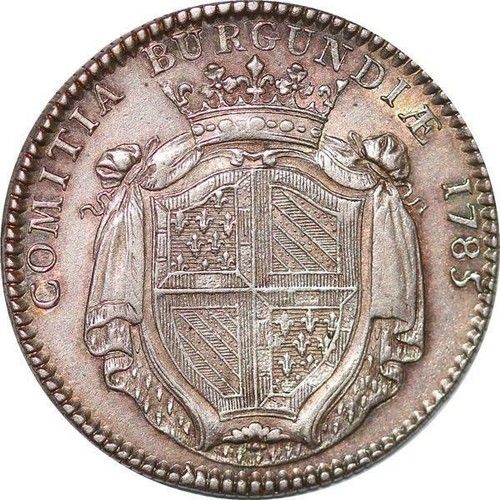 S2951 Jeton Token Louis XVI Etats Bourgogne Comitia Burgundia 1785 ...