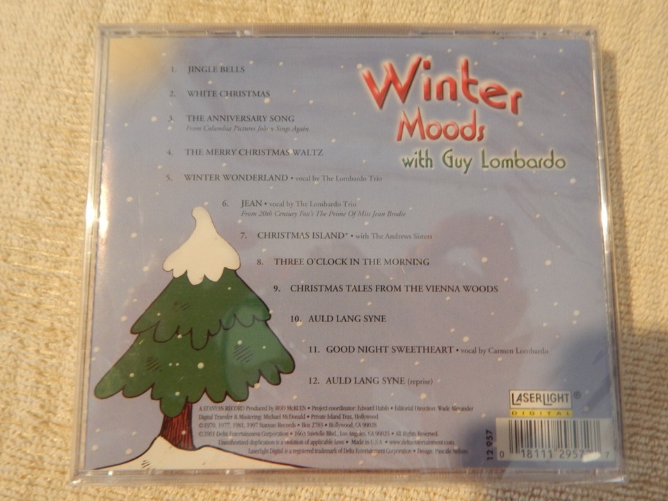 Winter Moods ~ Guy Lombardo ~ Christmas ~ CD ~ Brand New Mint Condition XMAS | eBay