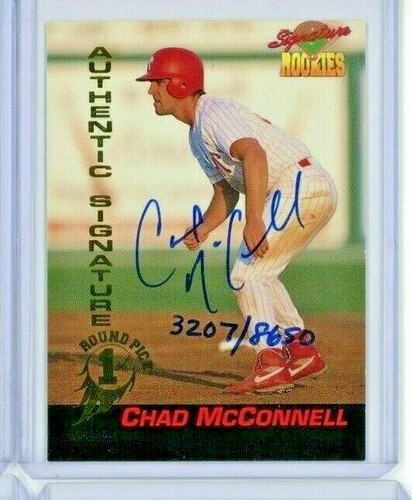 1994 Signature Rookies #39 Chad McConnell Autograph 3207/8650 ...
