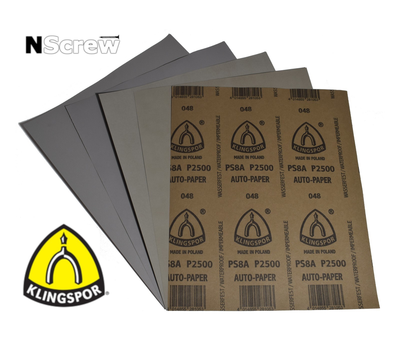 SANDPAPER 5 SHEETS P2000 P2500 P3000 P5000 P7000 GRIT WET AND DRY ...