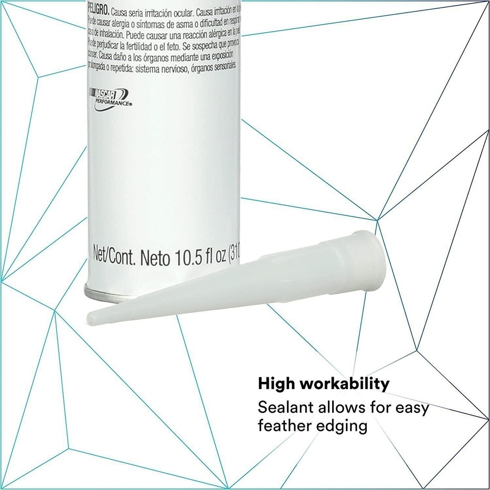 3M Auto Glass Urethane Windshield Adhesive, 08693, Medium Viscosity ...