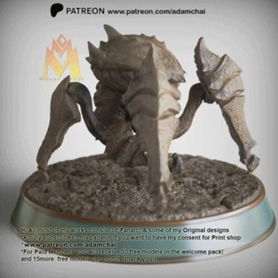 PLASMA GRENADIER BUG STARSHIP TROOPER DIORAMA 1/35 scale Resin Fanart ...