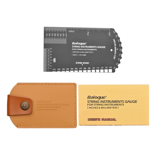 Baroque String Instruments Gauge String Action Gauge Ruler Pocket-size ...