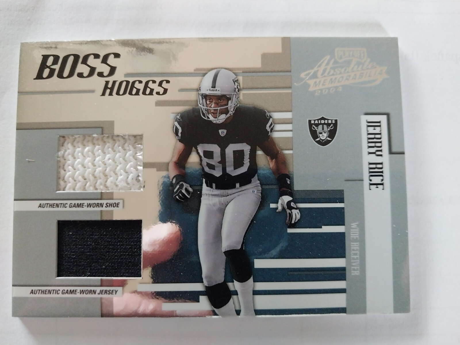 2004 Playoff Absolute Memorabilia - Boss Hoggs Jerry Rice #BH-9 ...