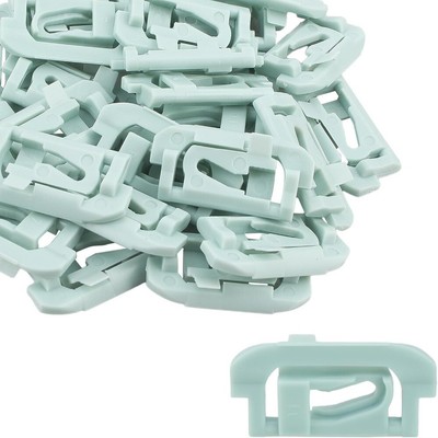 40Pcs Nylon Rear Glass Trim Clips Blue Rear Window Molding Clips Clips ...