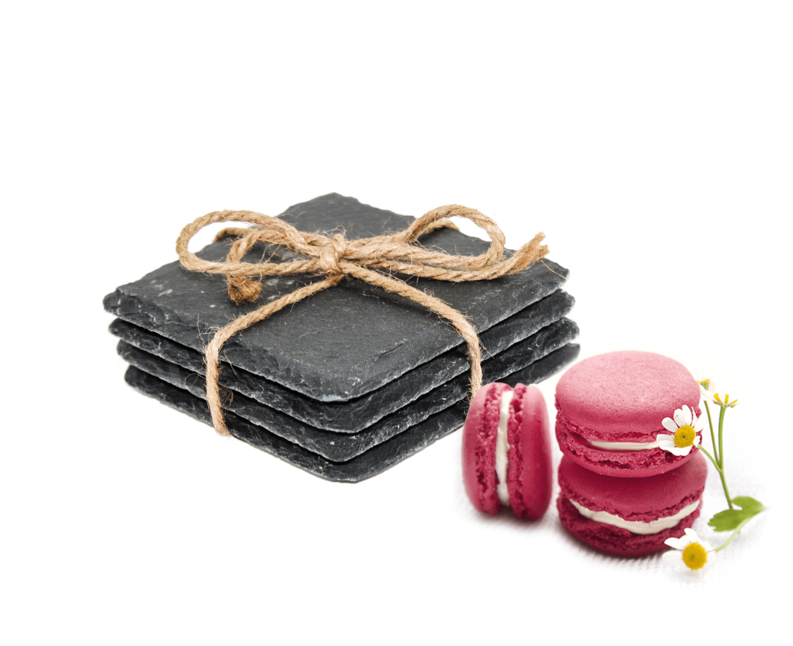 8x Platillo 10x10cm esquisto posa-tazas Bandeja Reposa vasos cristal | eBay